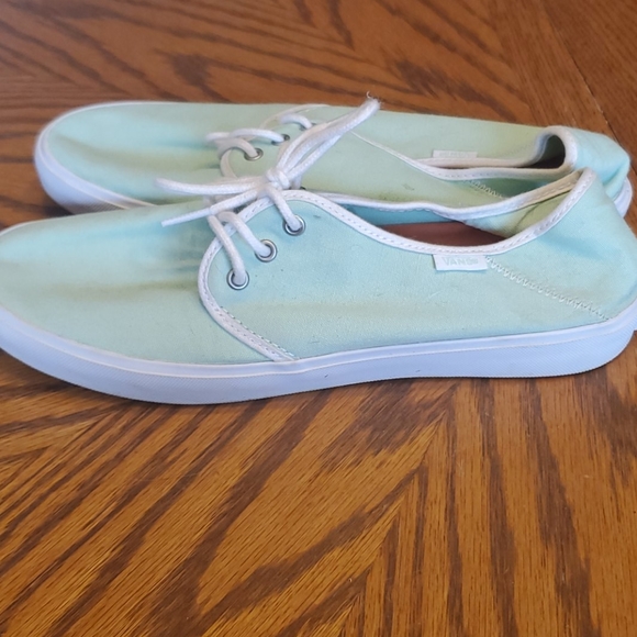Vans | Shoes | Mint Green Vans | Poshmark